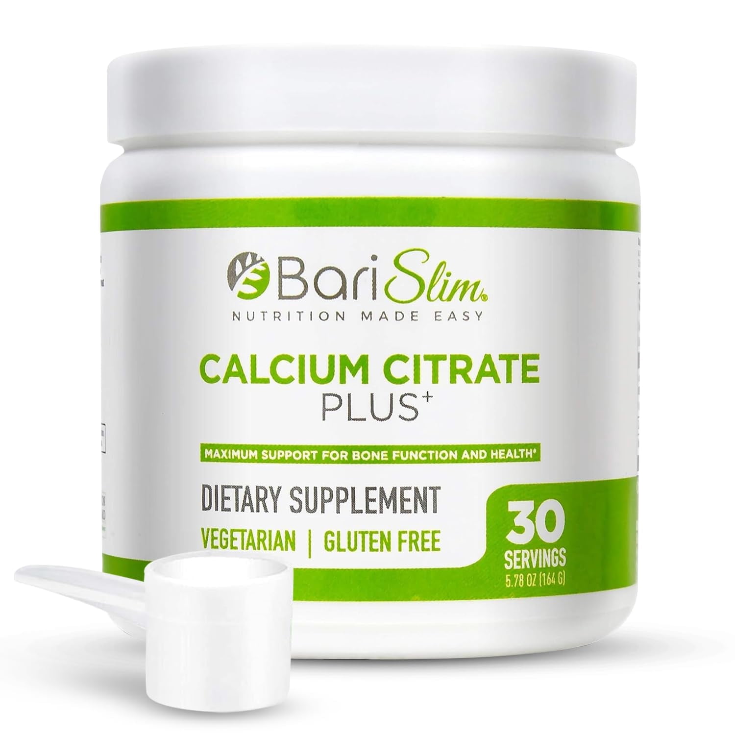 BariSlim Calcium Citrate Plus Powder for Bariatric Patients - Unisex ...
