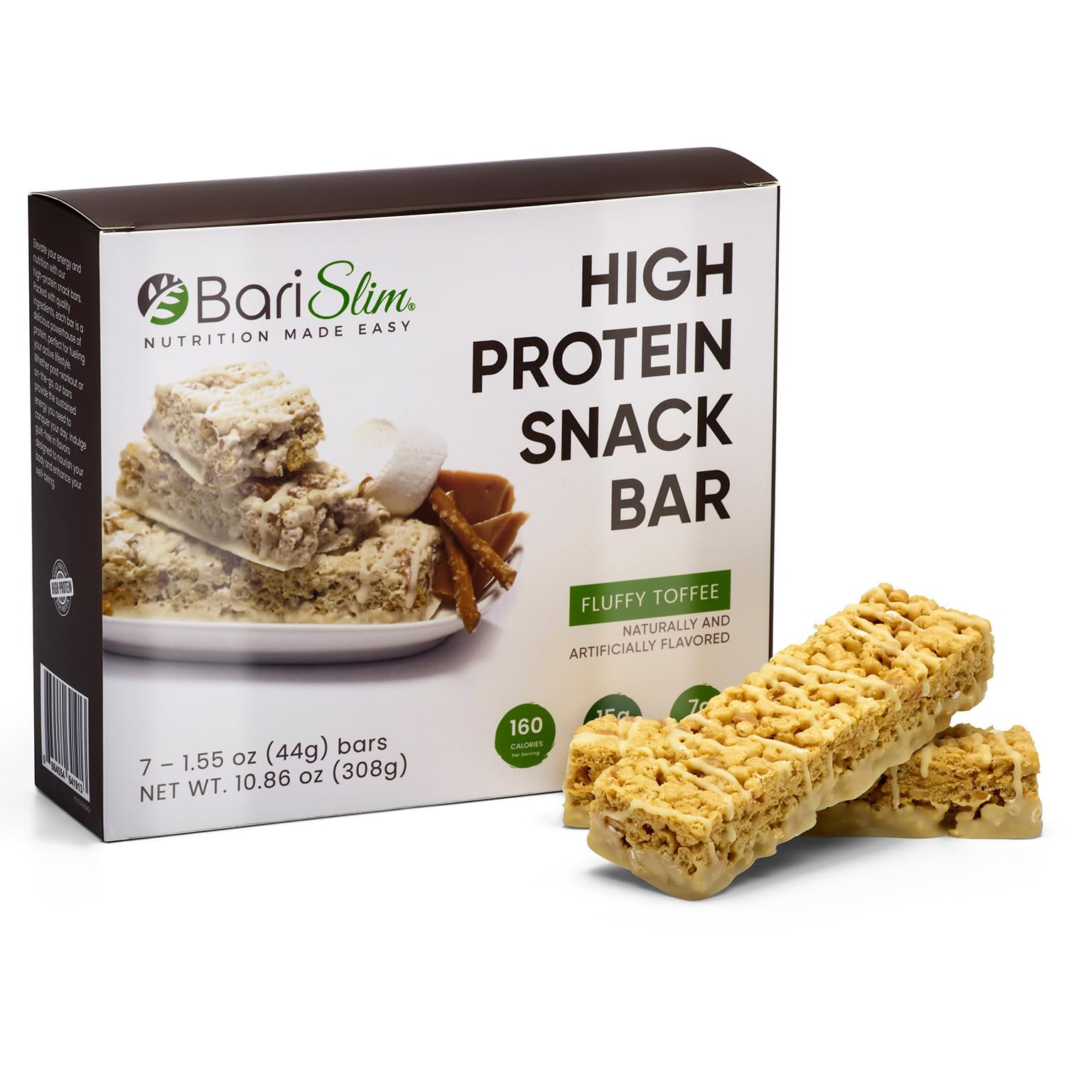 BariSlim High Protein Snack Bar for Bariatric Patients - Nutrient Rich ...