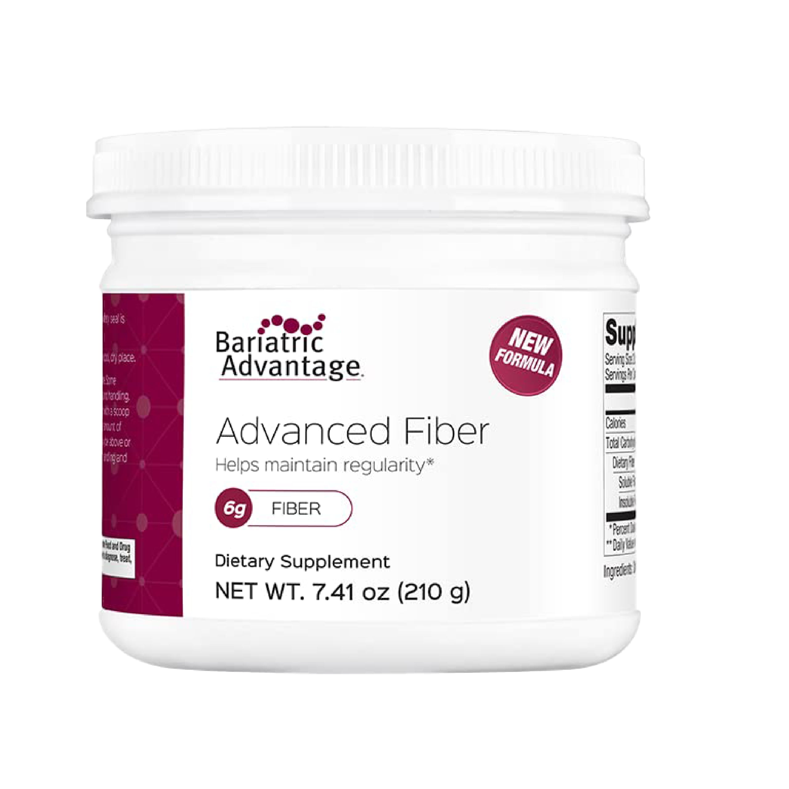 Bariatric Advantage Advanced Fiber, Powdered Formula Supports a Healthy ...