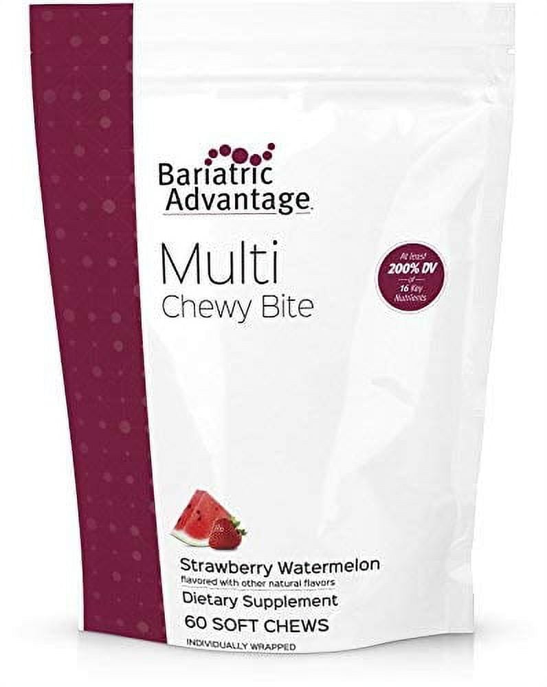 Bariatric Advantage - Chewable Multivitamin, 60 Count, Gluten-Free ...