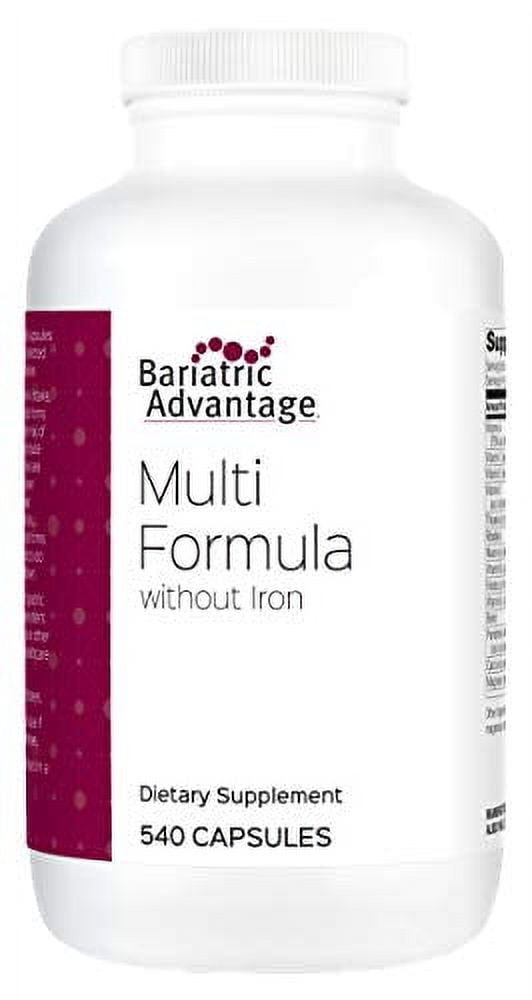 Bariatric Advantage Multi Formula Capsule Without Iron - Women's & Men ...