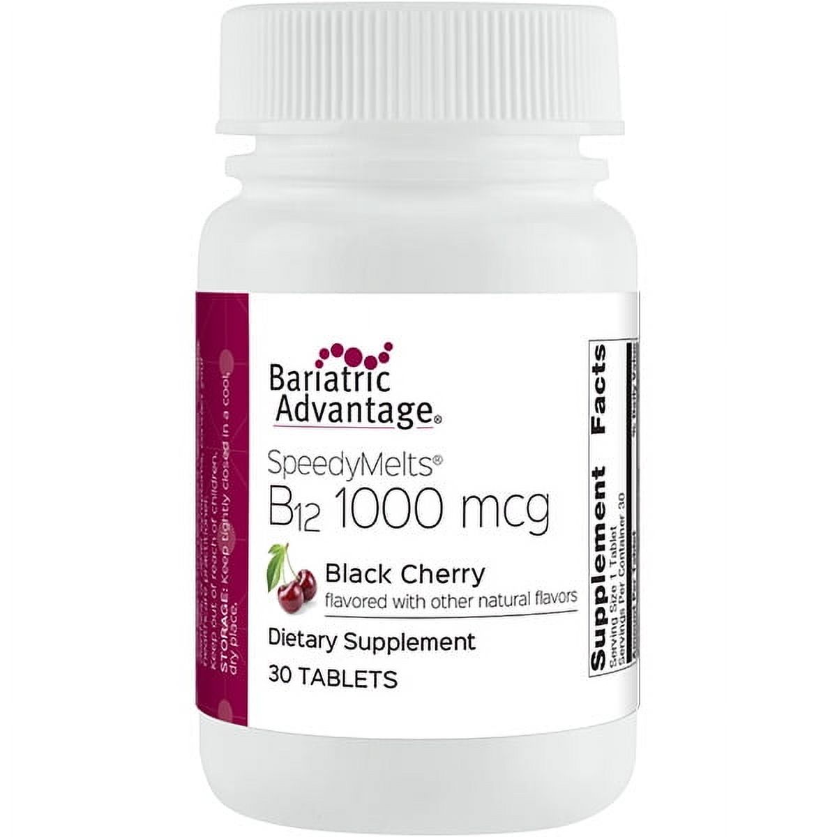 Bariatric Advantage SpeedyMelts Vitamin B12 - 1000 mcg - Fast-Dissolve ...