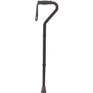 Drive Offset Handle Walking Cane Black, 37'' - 46'' H, 1 Cane HSA/FSA ...