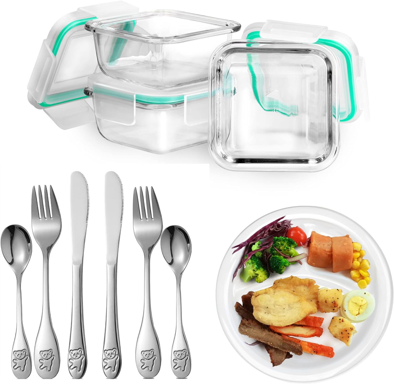 Bariatric Surgery Portion Control Kit-Include Portion Control Plate ...