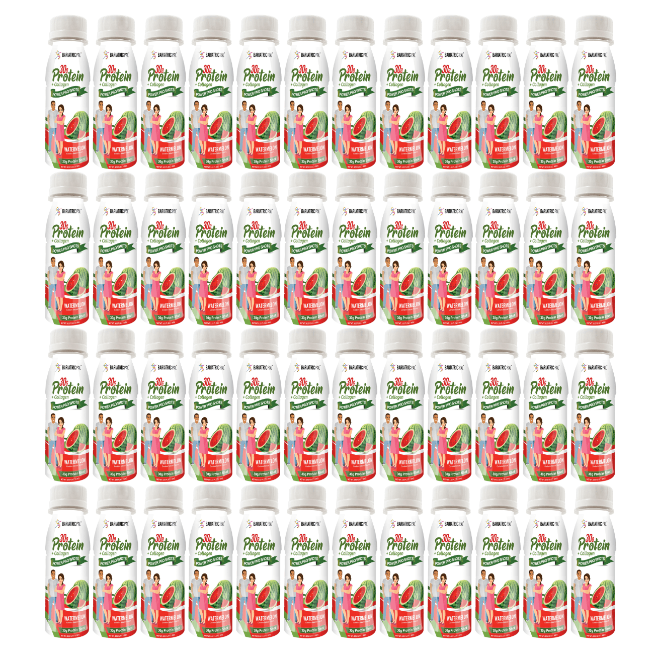 BariatricPal 30g Whey Protein & Collagen Power Pro Shots - Watermelon ...
