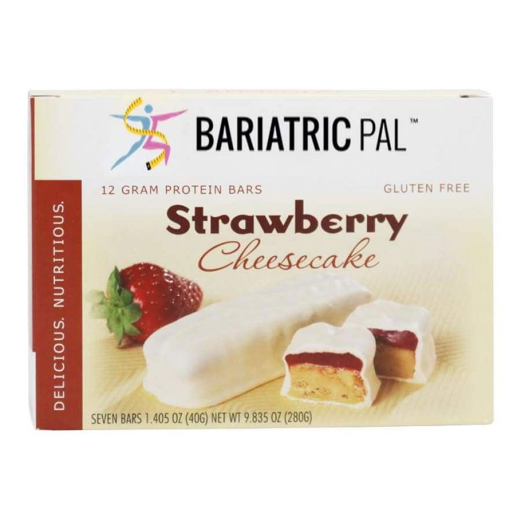 NutriWise Strawberry Cheesecake Bars (7/Box) - Walmart.com