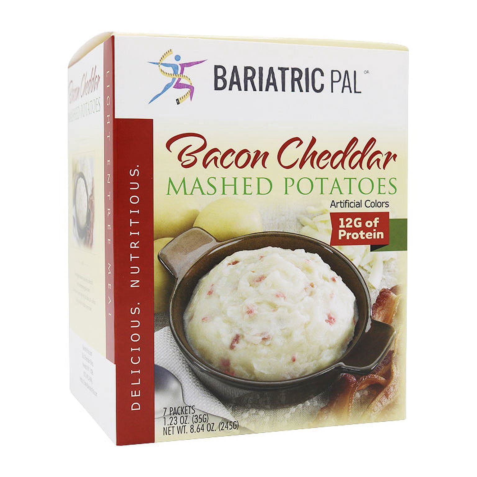 BariatricPal High Protein, Gluten-Free Mashed Potatoes - Bacon Cheddar ...