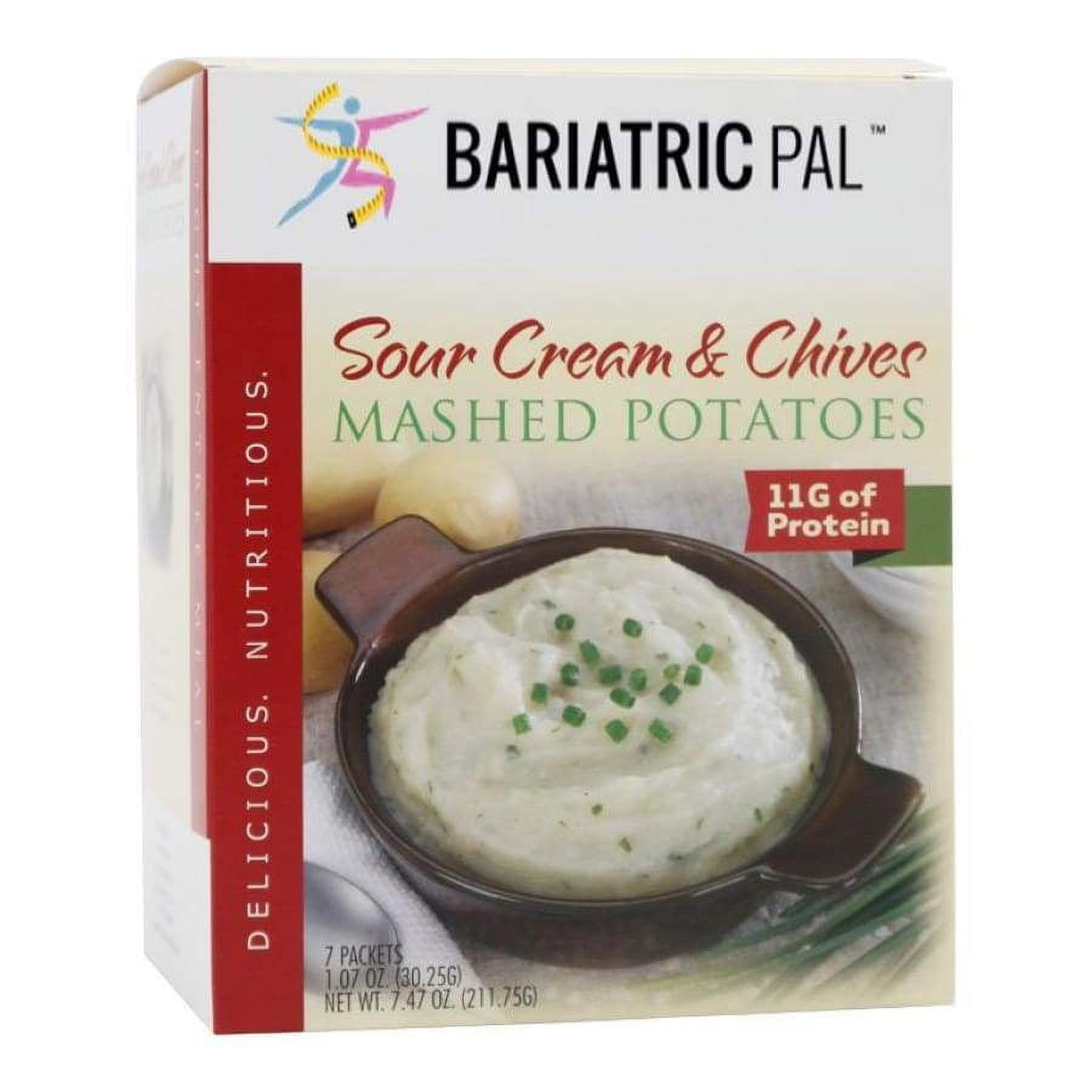 BariatricPal High Protein Mashed Potatoes - Sour Cream & Chives Size: 1 ...