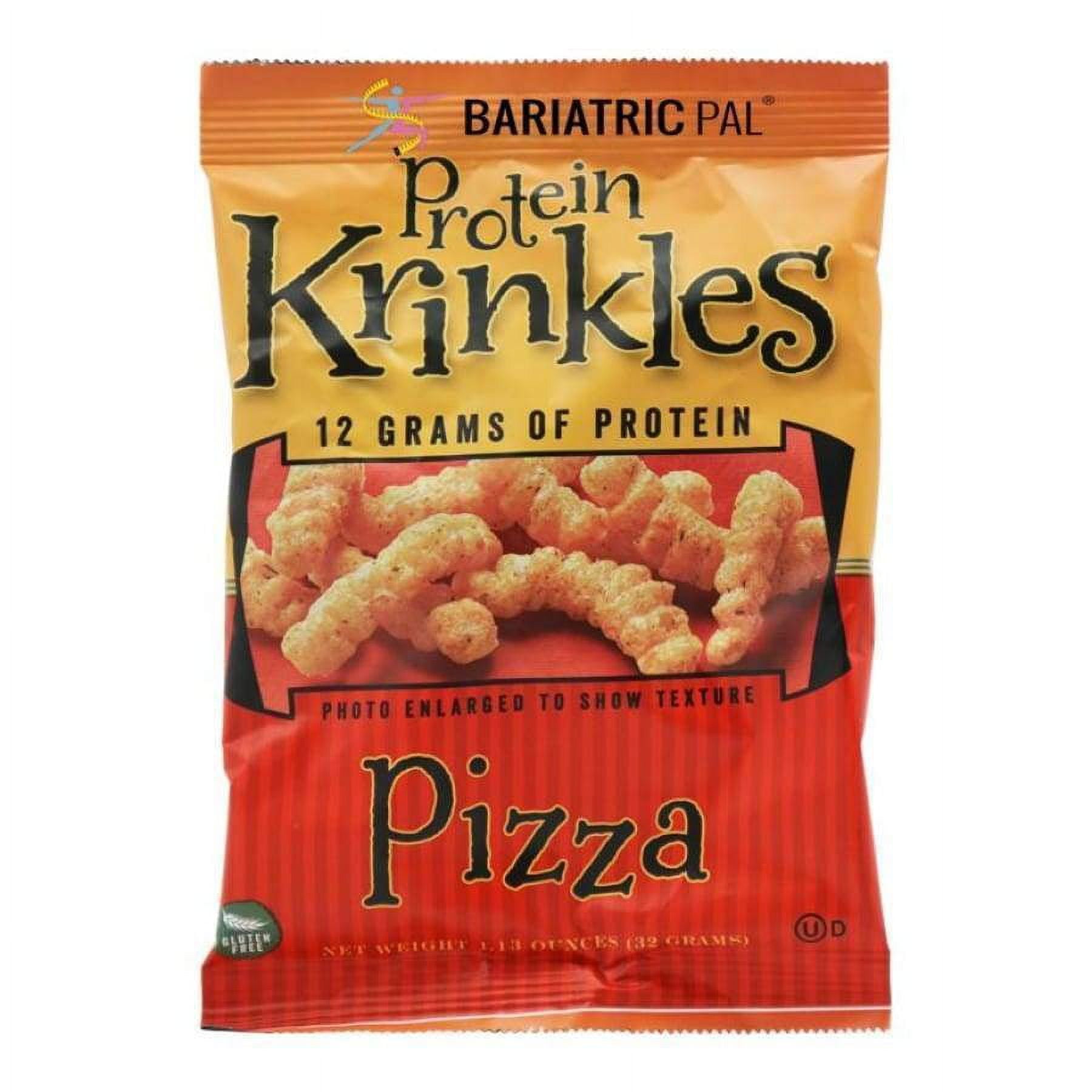 BariatricPal Protein Krinkles - Pizza Size: Case of 100 - Walmart.com