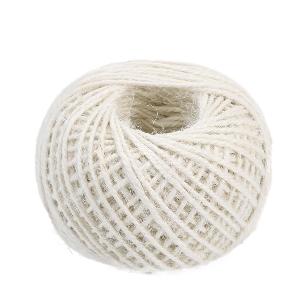 Baright 50m/roll Natural Hemp Rope Jute Twine Burlap String Cords ...