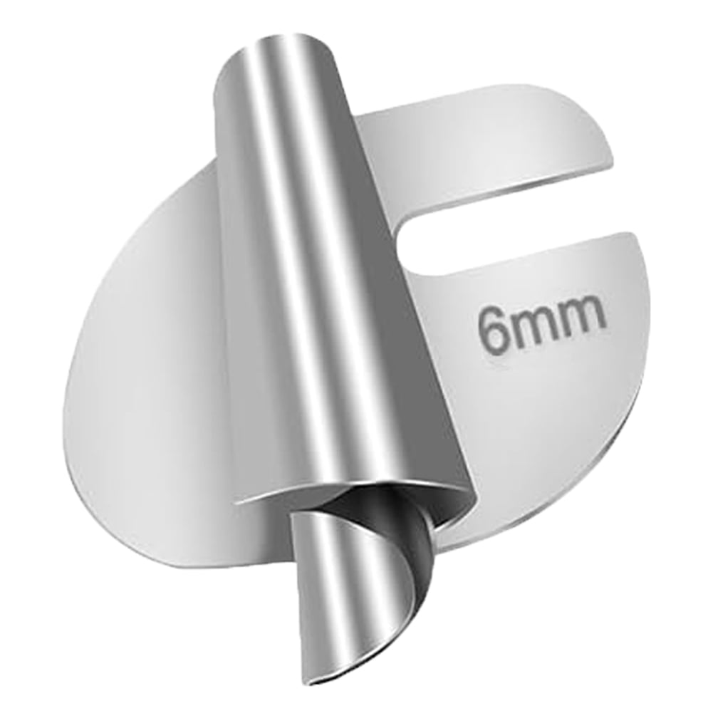 Baright 6mm Universal Sewing Machine Scroll Rolled Hemmer Foot for Home ...