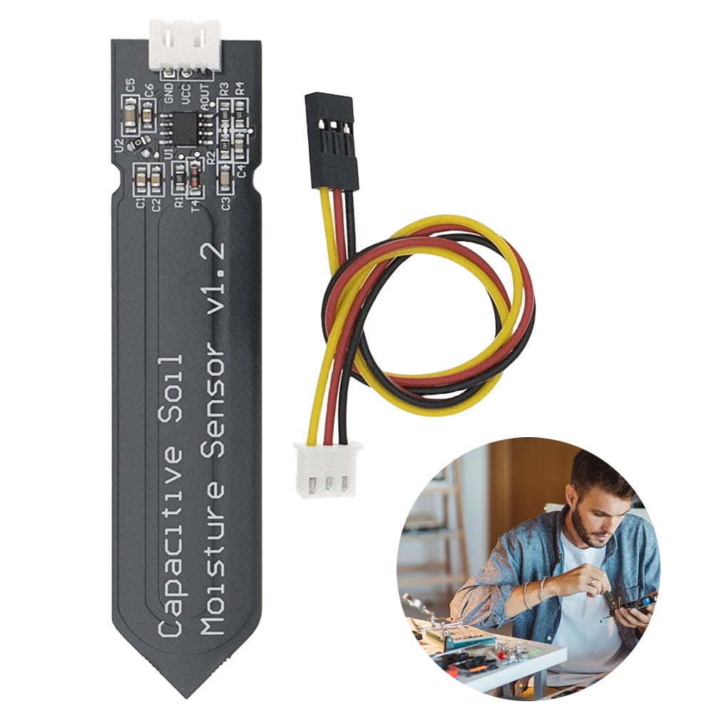 Baright Capacitive Soil Moisture Sensor Board Corrosion Resistant W ...