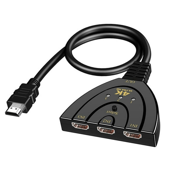 Anker HDMI Switch, 4K@60Hz HDMI Switcher - Walmart.com