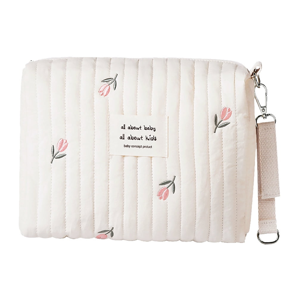 Baright Quilted Diaper Bag Cotton Stroller Bag Warm Soft for Baby ...