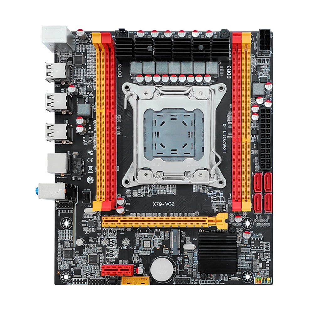 Baright X79 Motherboard Set NVME M.2 SSD LGA 2011 Computer Processors ...