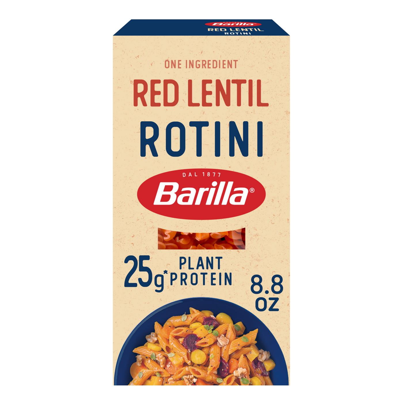 Barilla 14g Protein Red Lentil Rotini Pasta - 8.8 oz Packaging May Vary ...