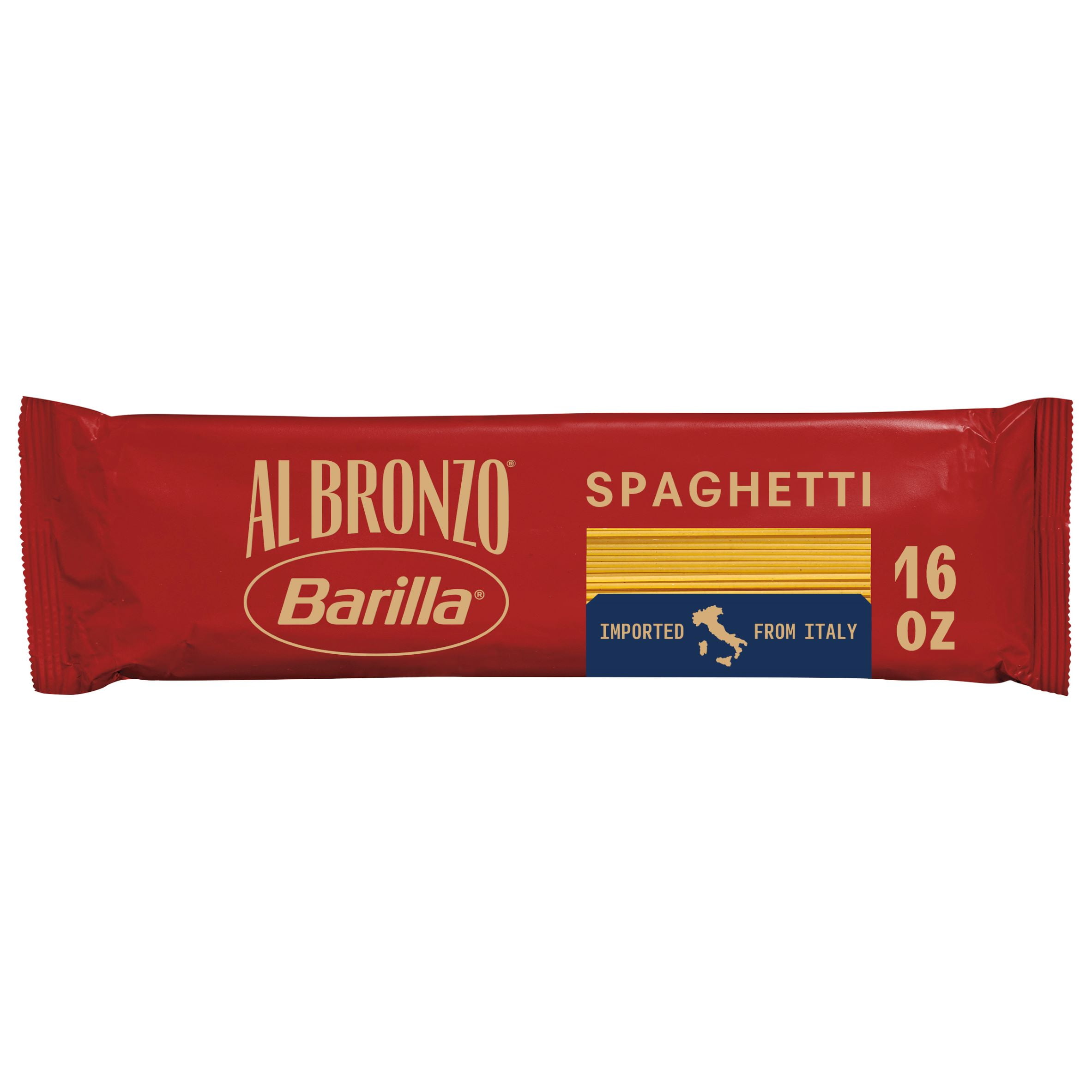 Barilla Al Bronzo Bronze Cut Spaghetti Pasta, 16 oz. - Walmart.com