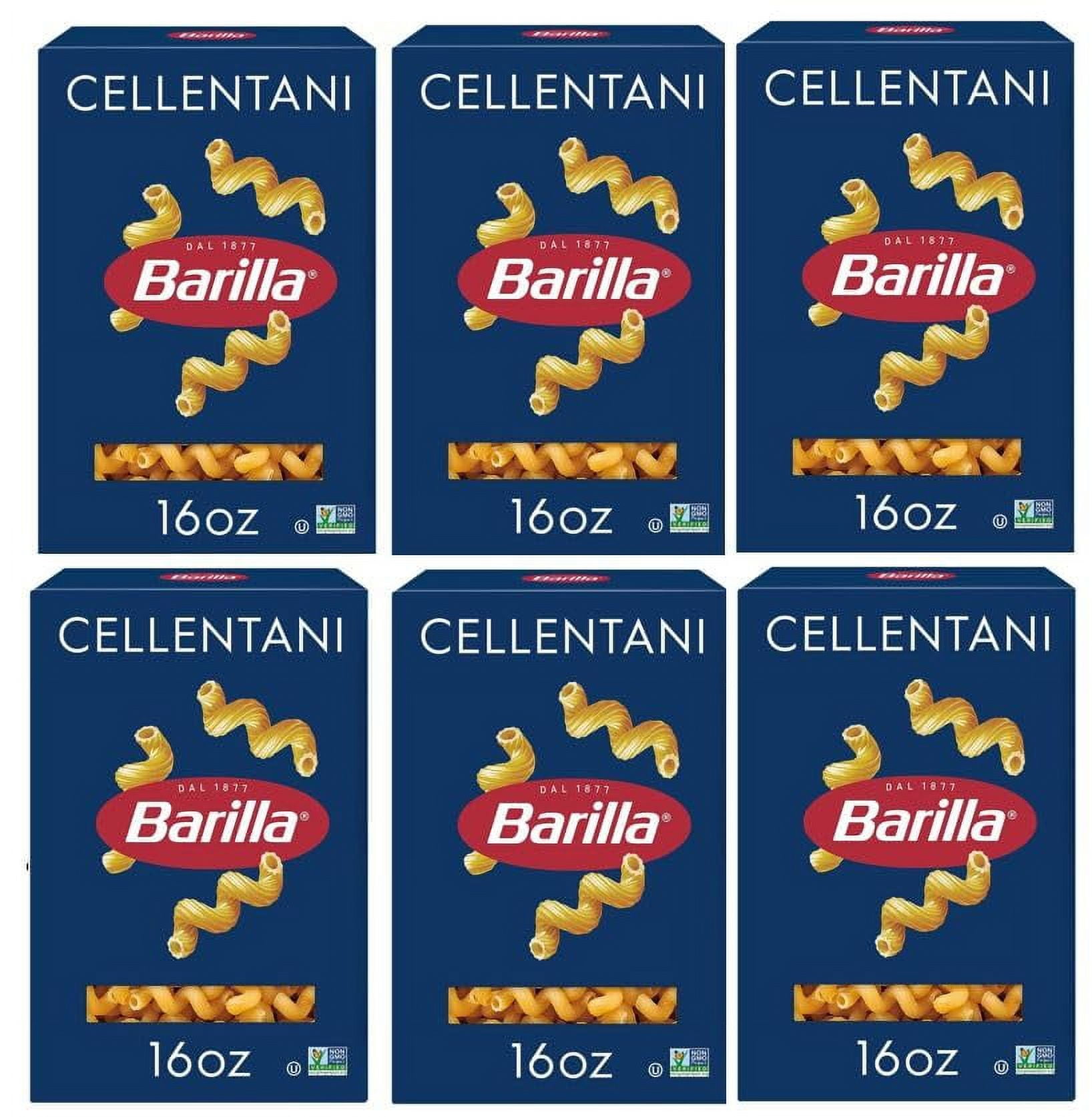 Barilla Cellentani Pasta, 16 Ounce (Pack of 6) - Walmart.com