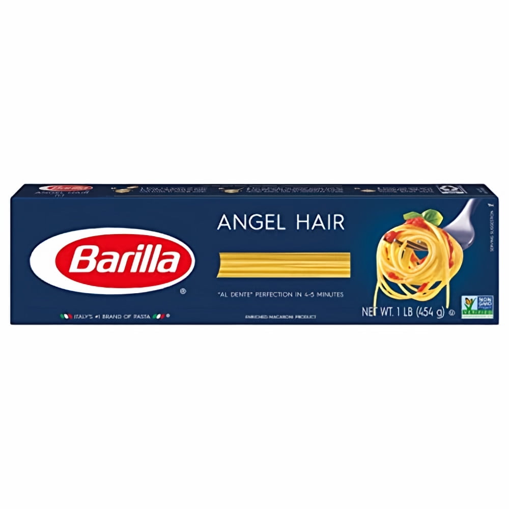 Barilla Angel Hair Pasta 16 oz (Pack of 60) - Walmart.com