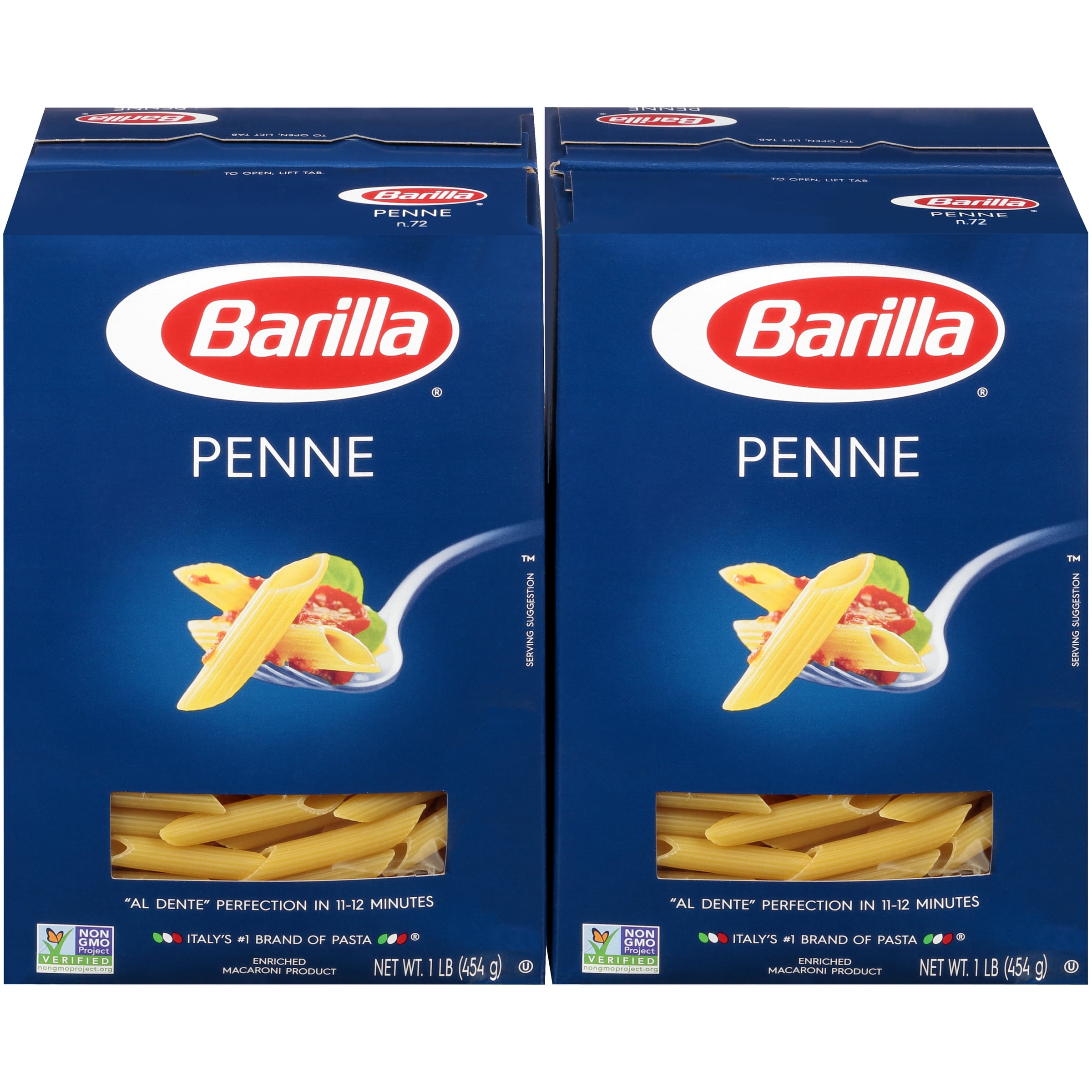 Barilla® Classic Blue Box Pasta Penne 4x16 oz - Walmart.com