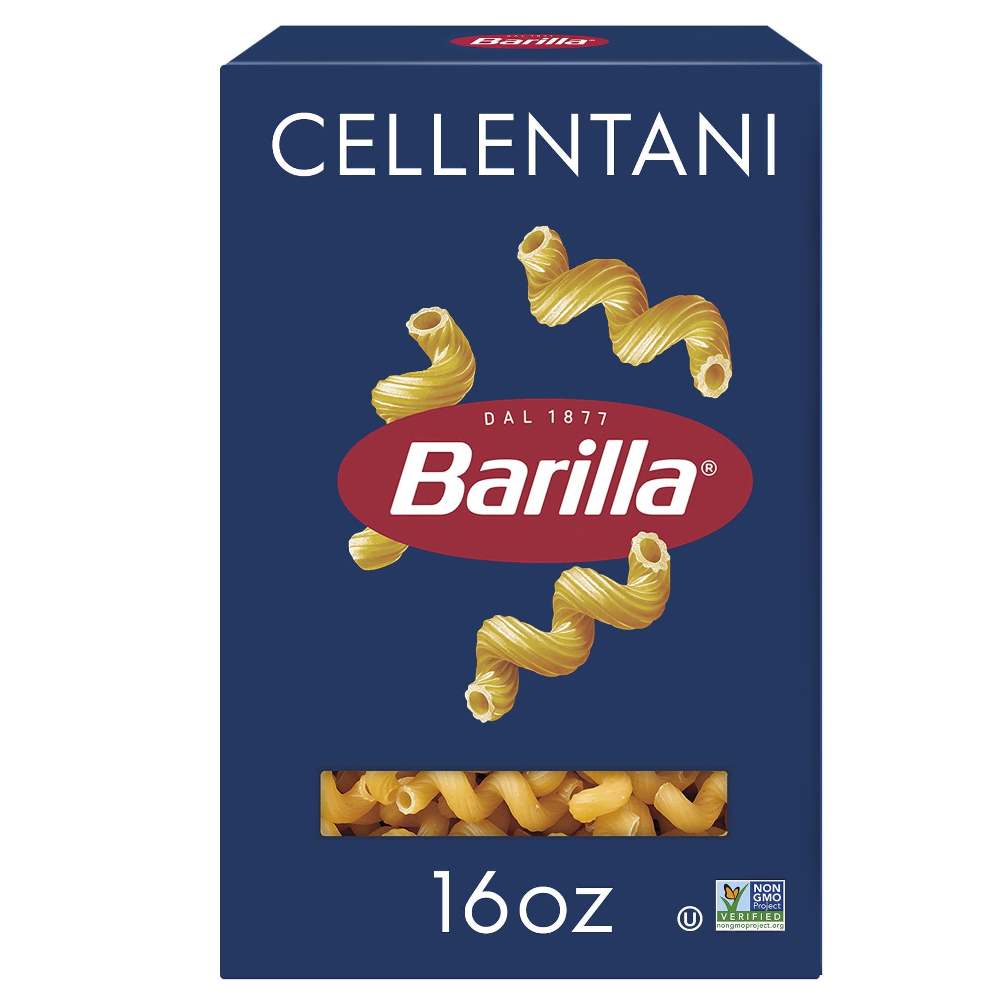 (6 pack) Barilla Classic Non-GMO, Kosher Certified Cellentani Pasta, 16 ...