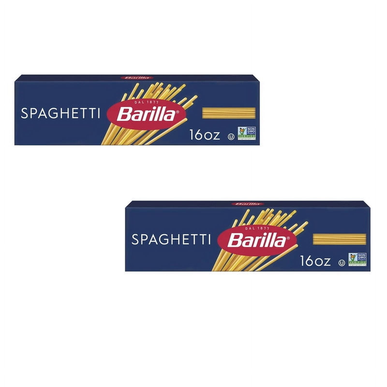 Barilla Classic Non-GMO, Kosher Certified Spaghetti Pasta,(2PACK ...