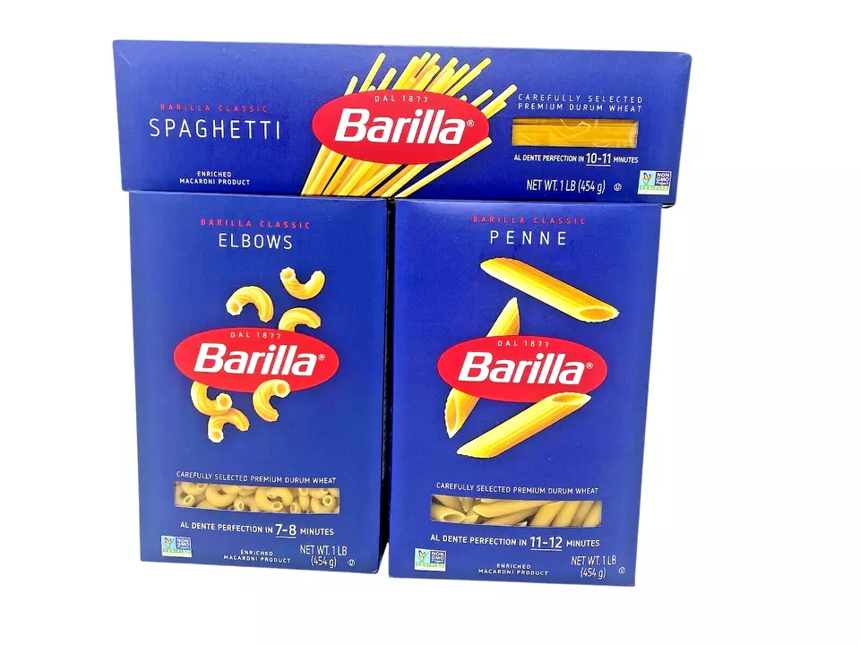 Barilla Classic Pasta Variety Pack –Spaghetti, Penne, Elbows –3 Boxes ...