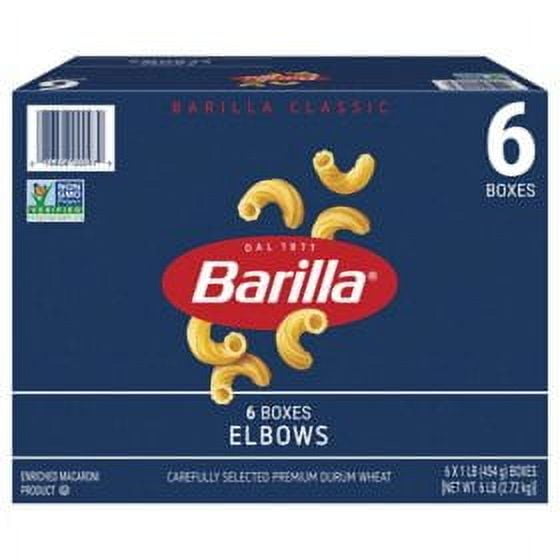 Barilla Elbow Pasta 1lb.6 count.pack of 2 - Walmart.com