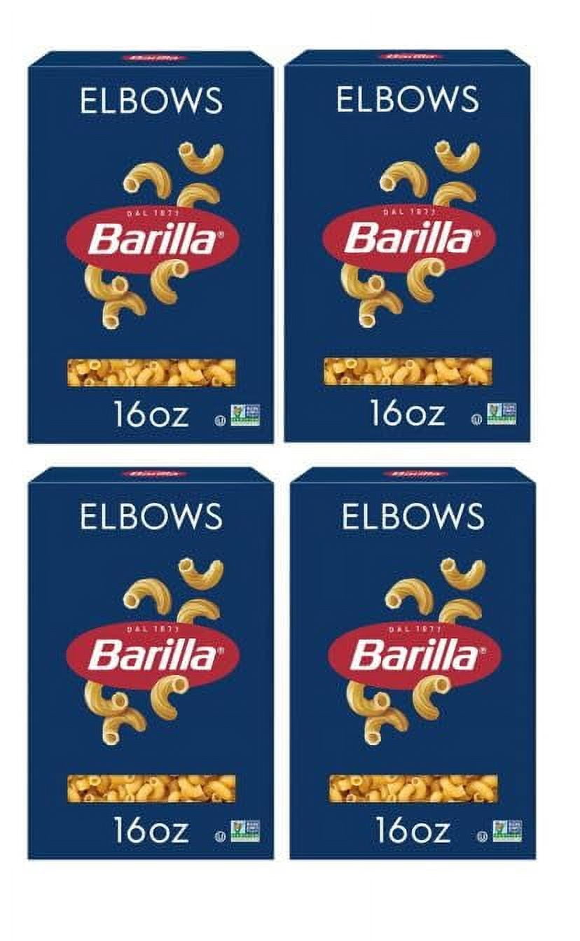 Barilla Elbows Pasta, 16 oz, Pack of 4 - Walmart.com