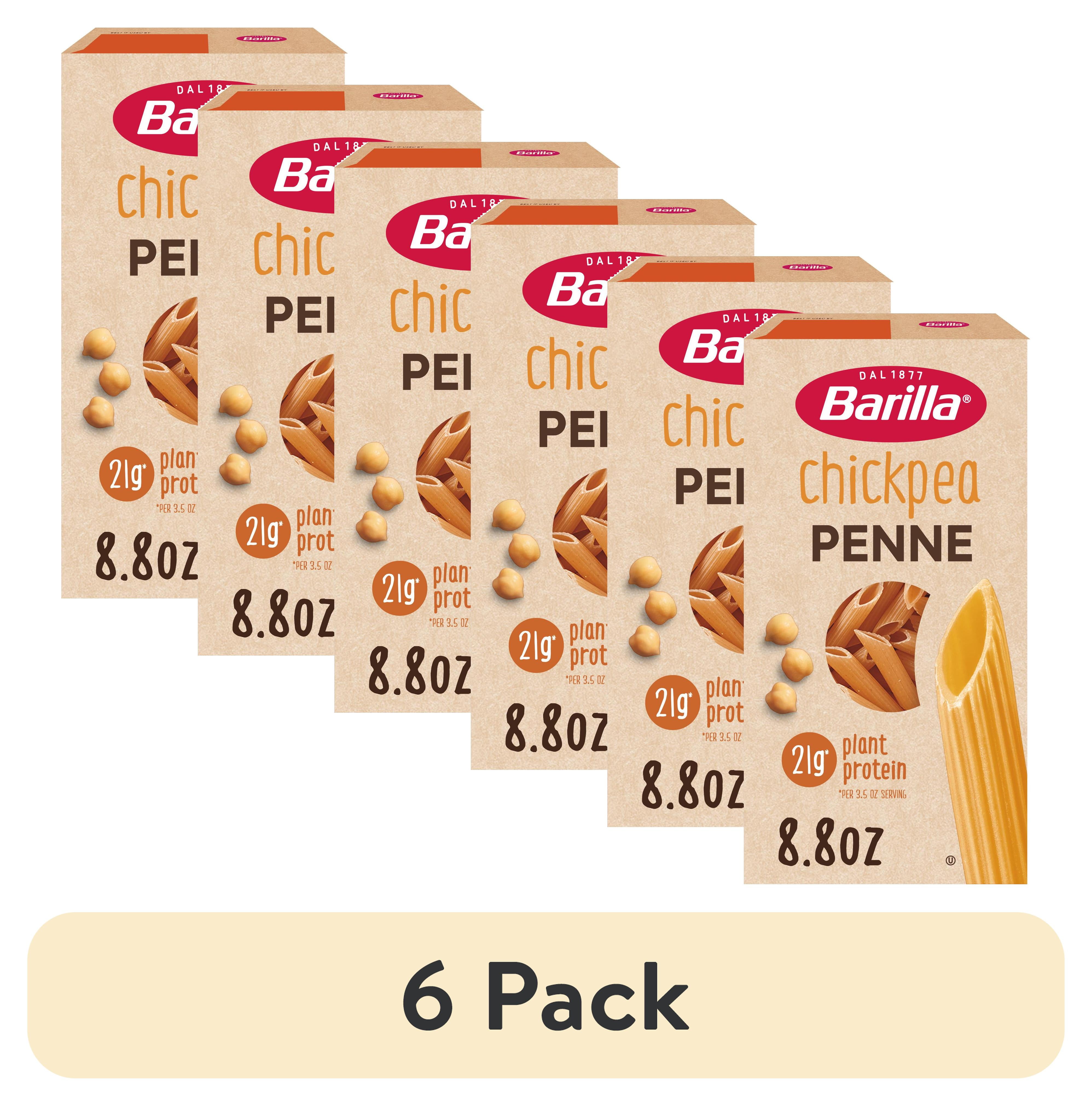 (6 pack) Barilla Gluten Free Chickpea Penne Pasta, 8.8 oz - Walmart.com