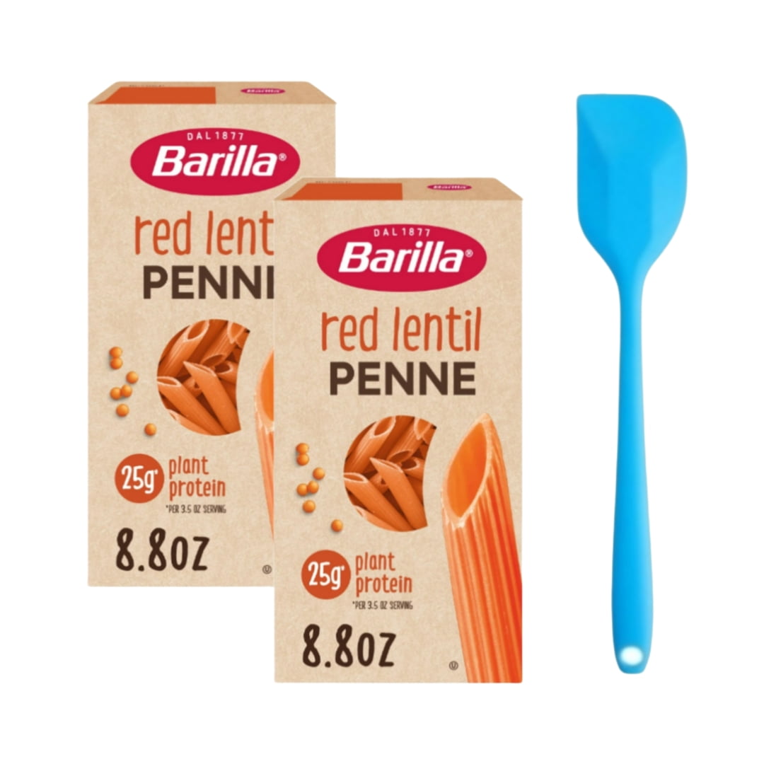 Barilla Gluten Free Red Lentil Penne Pasta, 8.8 oz (2 pack) and 8in ...