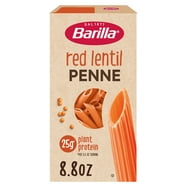 Barilla Red Lentil Penne Pasta, 8.8 Oz - Vegan, Gluten Free, Non Gmo ...