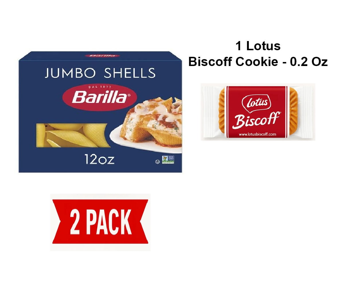 Barilla Jumbo Shells Pasta, 12 Oz. Box - Non-Gmo Pasta Made With Durum ...