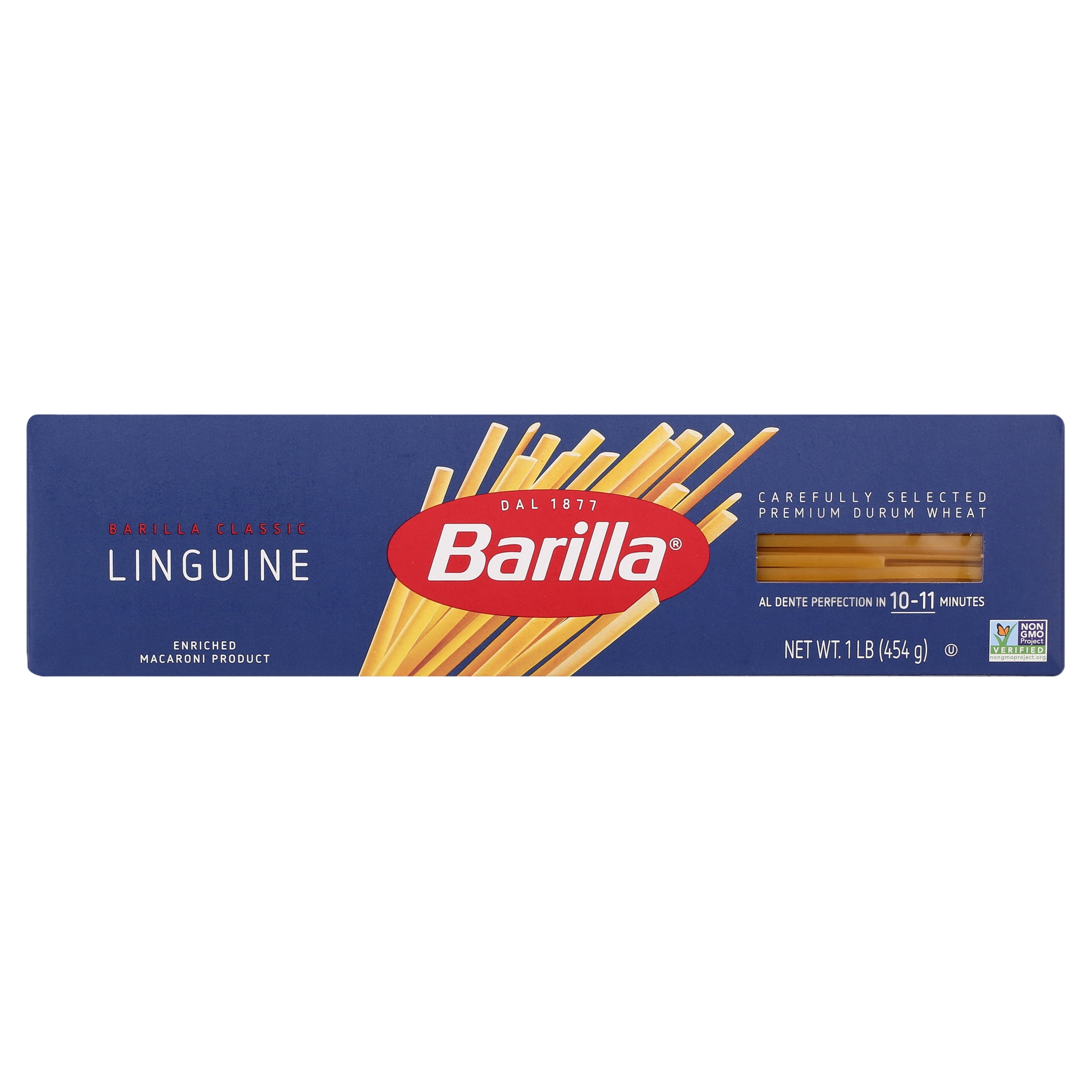 Barilla Classic Non-GMO, Kosher Certified Linguine Pasta, 16 oz ...