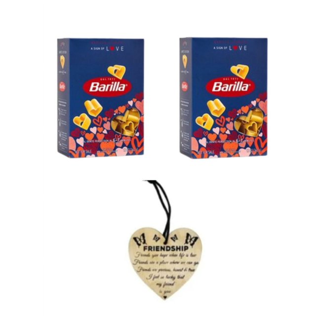 Barilla Love Heart-Shaped Pasta valentine's Day Mothers Day 2 Boxes ...