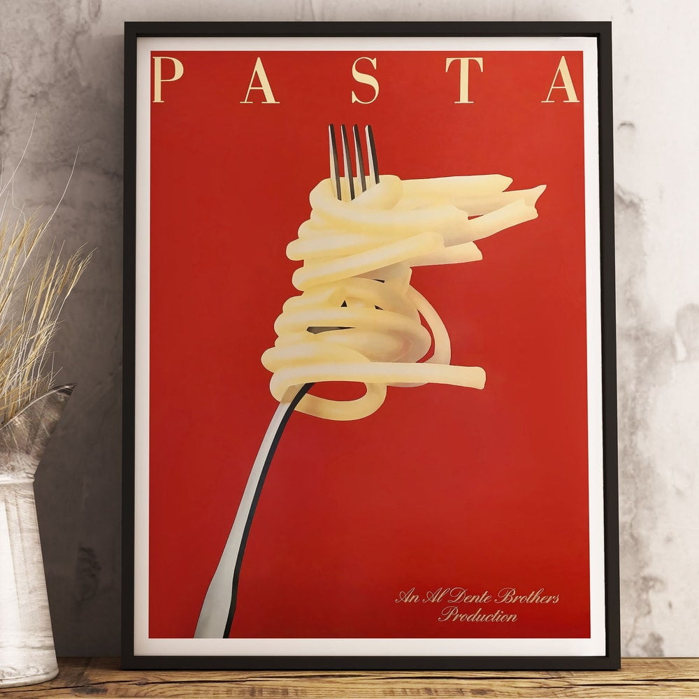 Barilla Macaroni Pasta Vintage Food&Drink - Kitchen Decor - Cooking ...