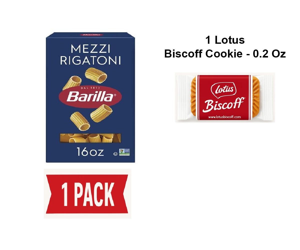 Barilla Mezzi Rigatoni Pasta, 16 Oz. Box - Non-Gmo Pasta Made With ...