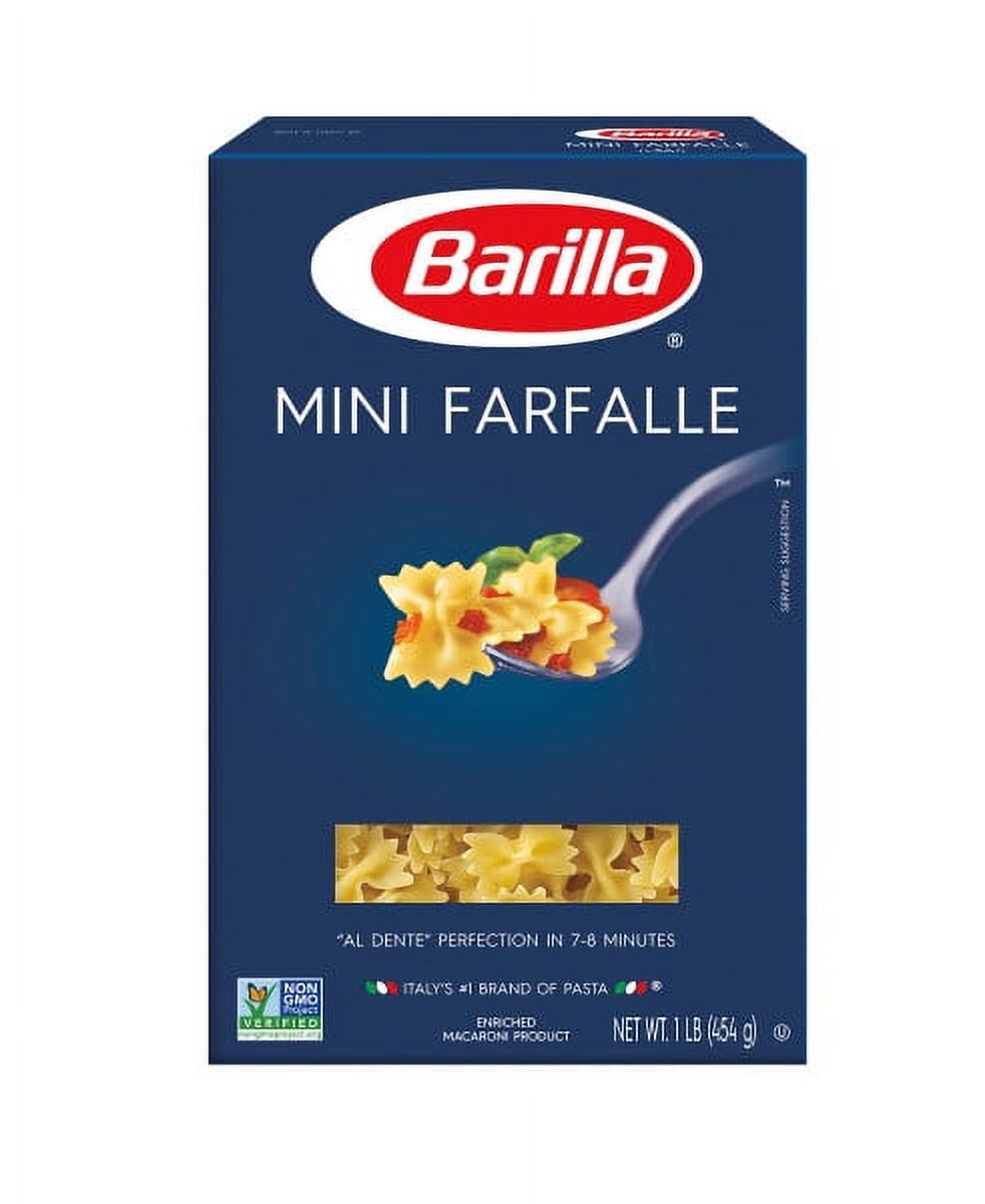 Barilla Mini Farfalle Pasta, 16 oz - Walmart.com