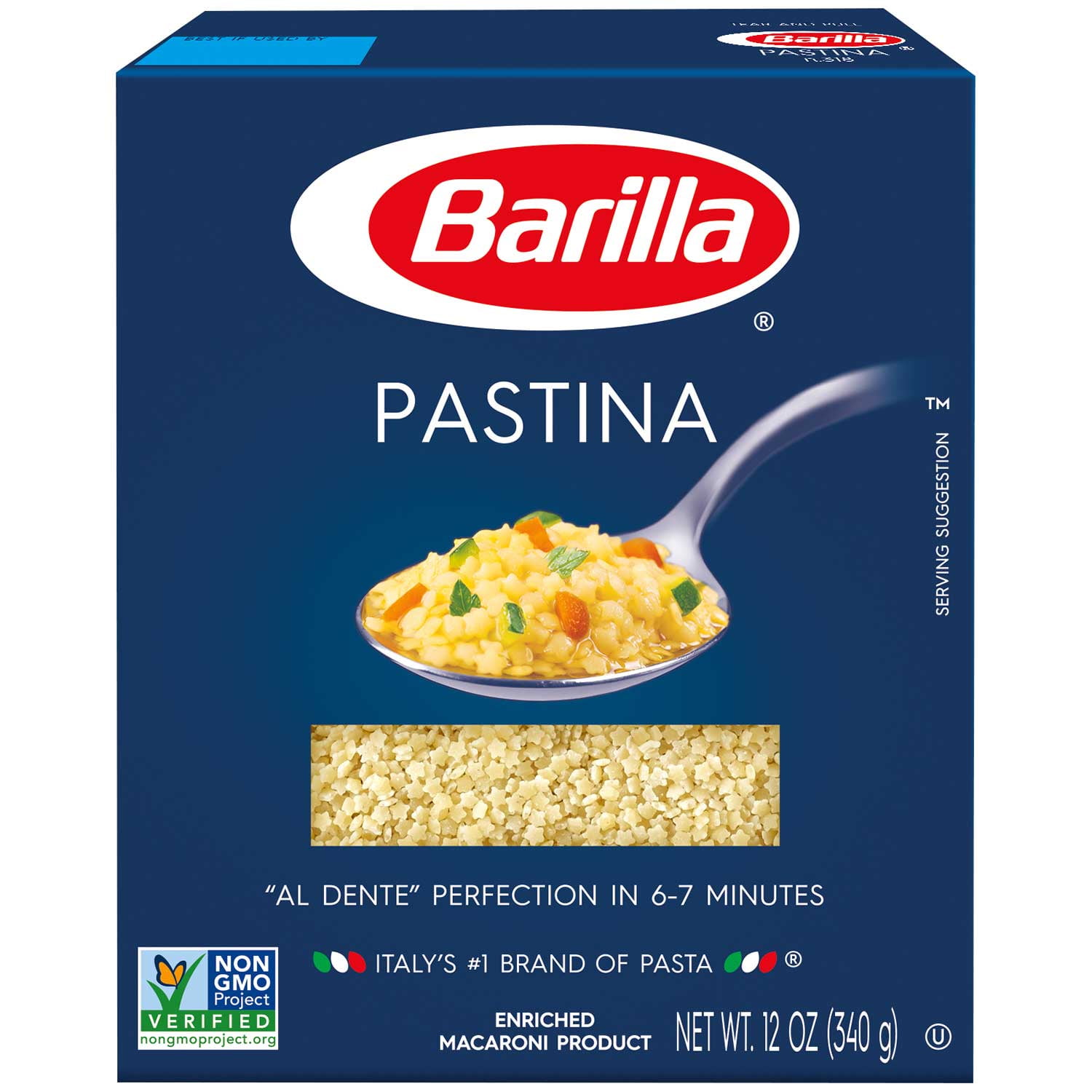 Barilla Pastina Pasta, 12 Ounce Pack of 16 - Walmart.com