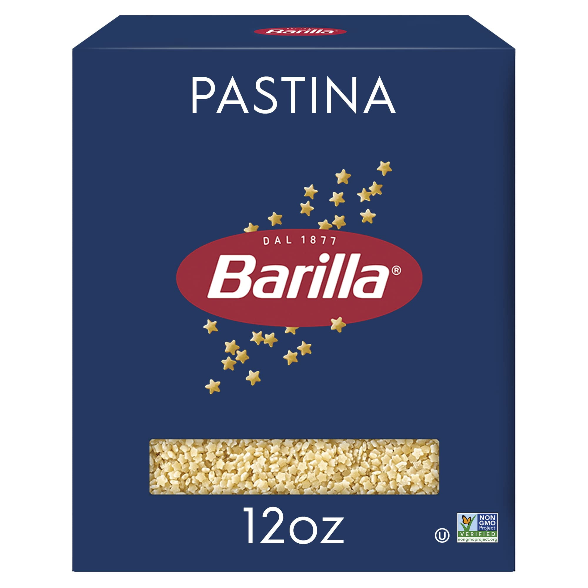 Barilla Pastina Pasta, 12 oz Box, Made with Durum Wheat Semolina ...