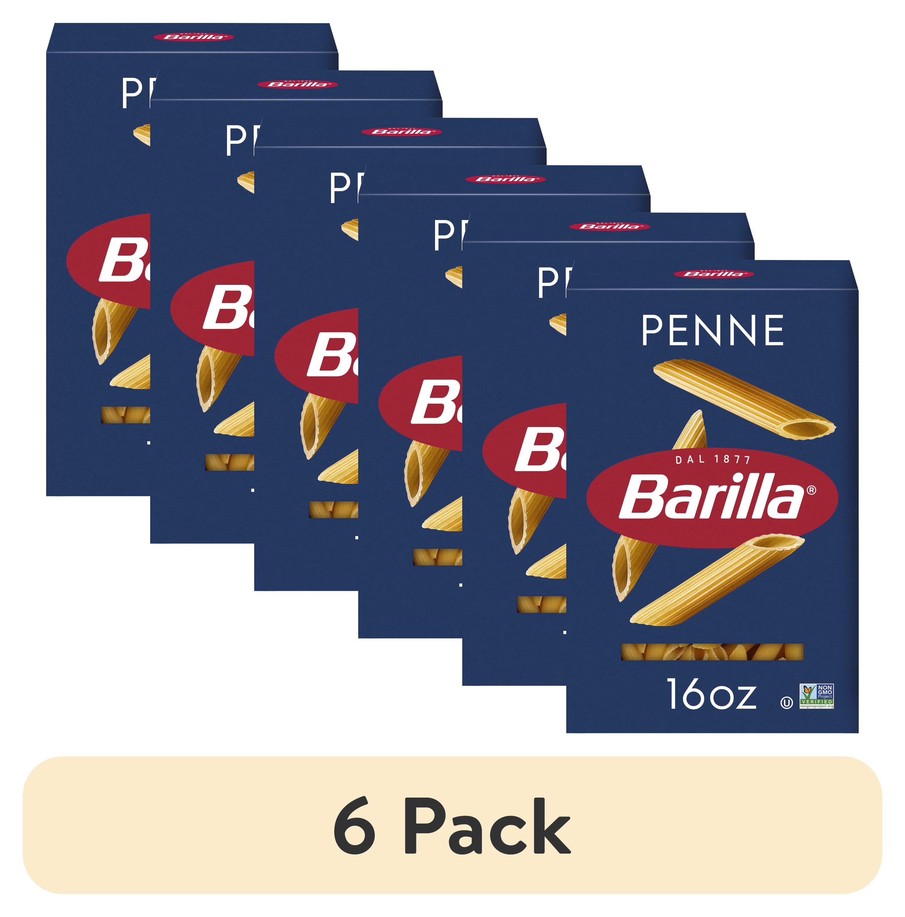 (6 pack) Barilla Penne Pasta, 16 oz - Walmart.com