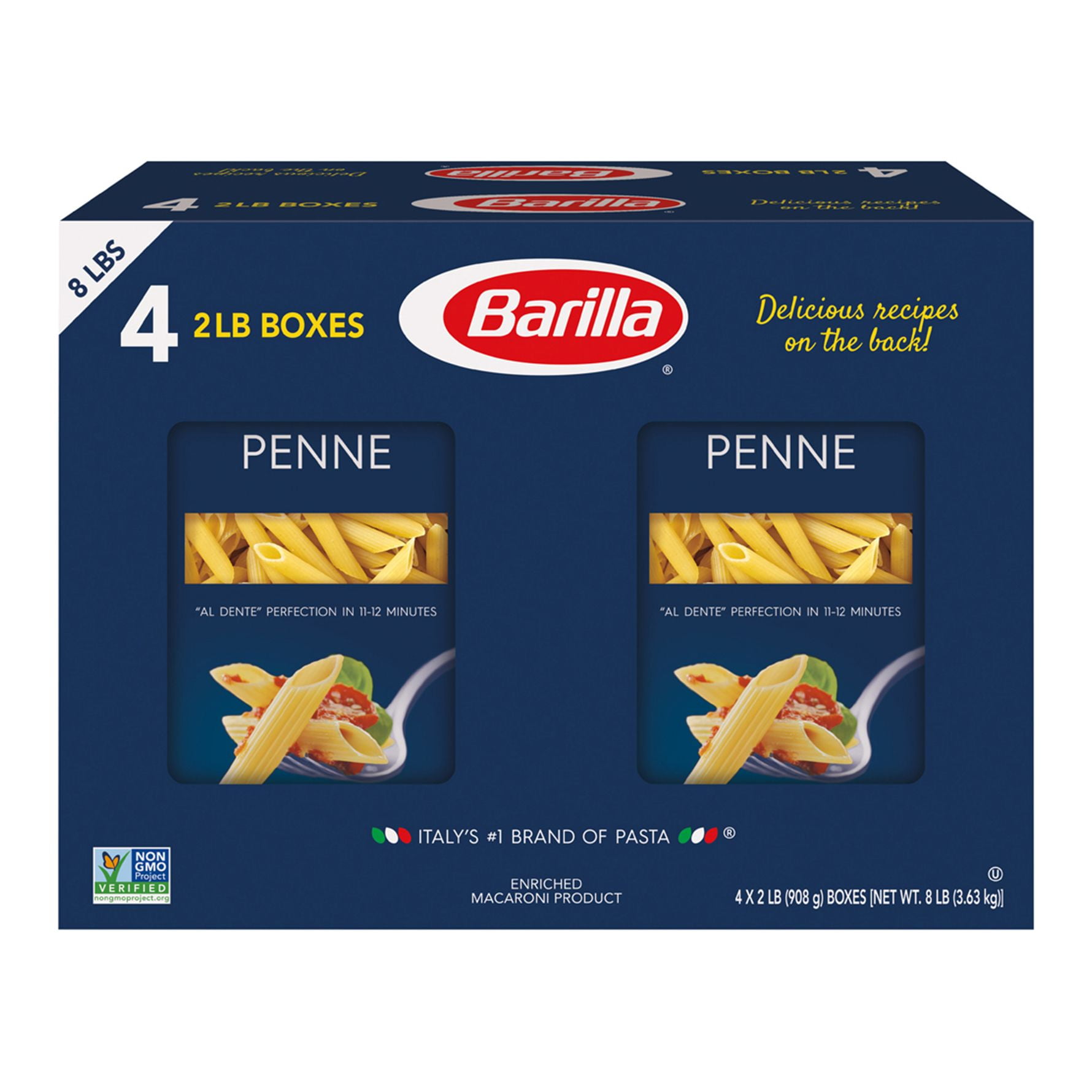 Barilla Penne, 4 ct./32 oz. - Walmart.com