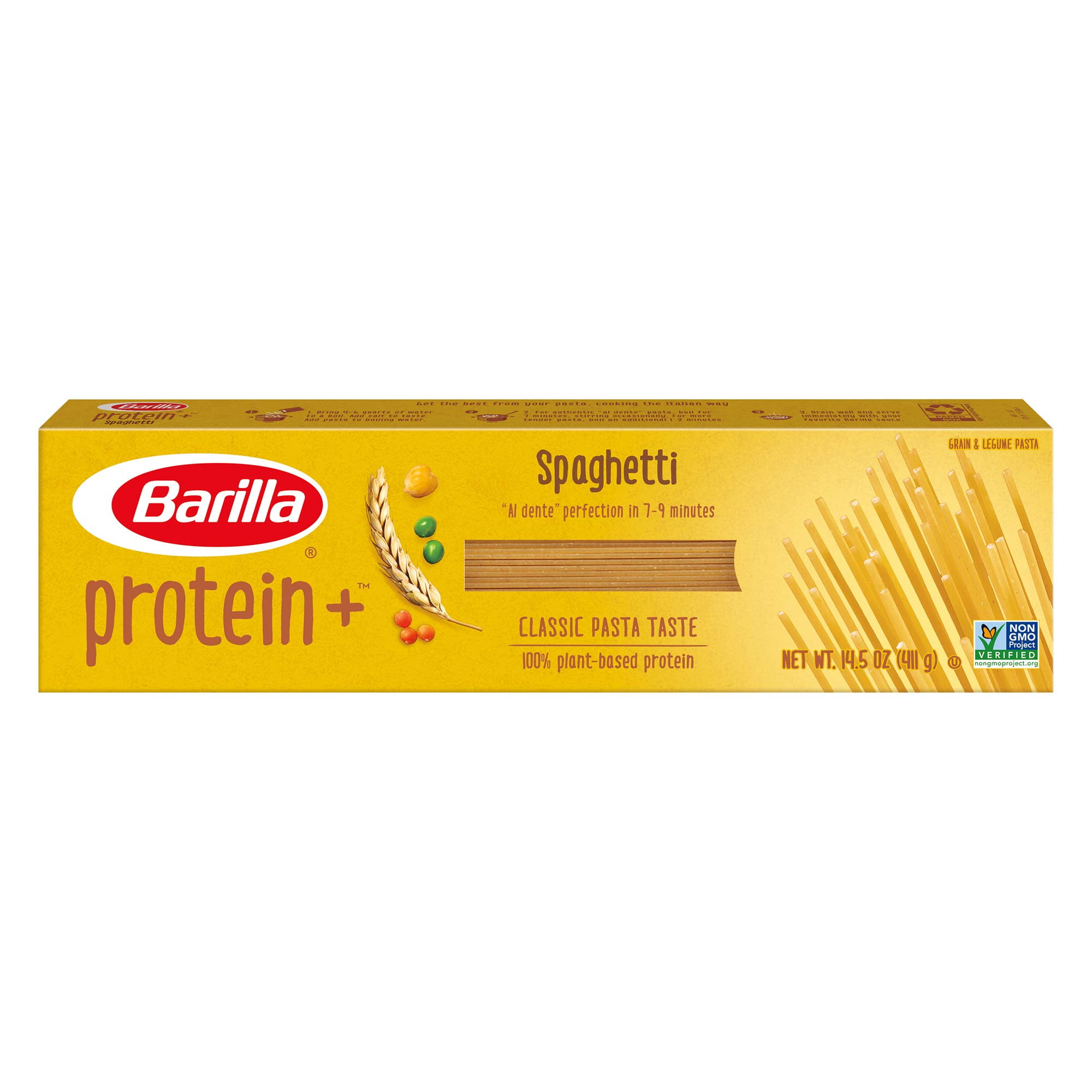 Barilla Protein Plus Multigrain Spaghetti Pasta (Pack of 16) - Walmart.com