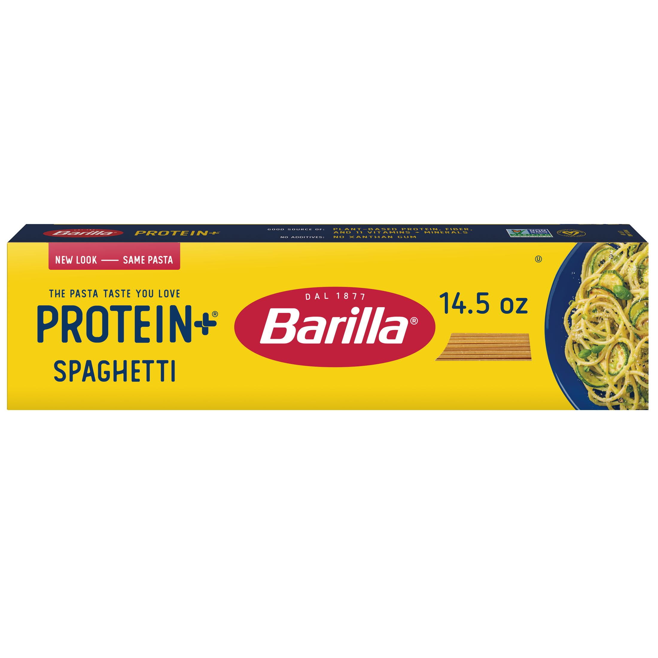 Barilla Protein+ Italian Spaghetti Pasta, Plant Based, 14.5oz - Walmart.com