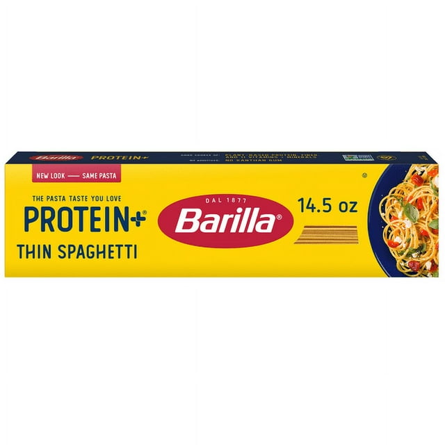 Barilla Protein Thin Spaghetti Pasta Plant Based Made from Lentils ...