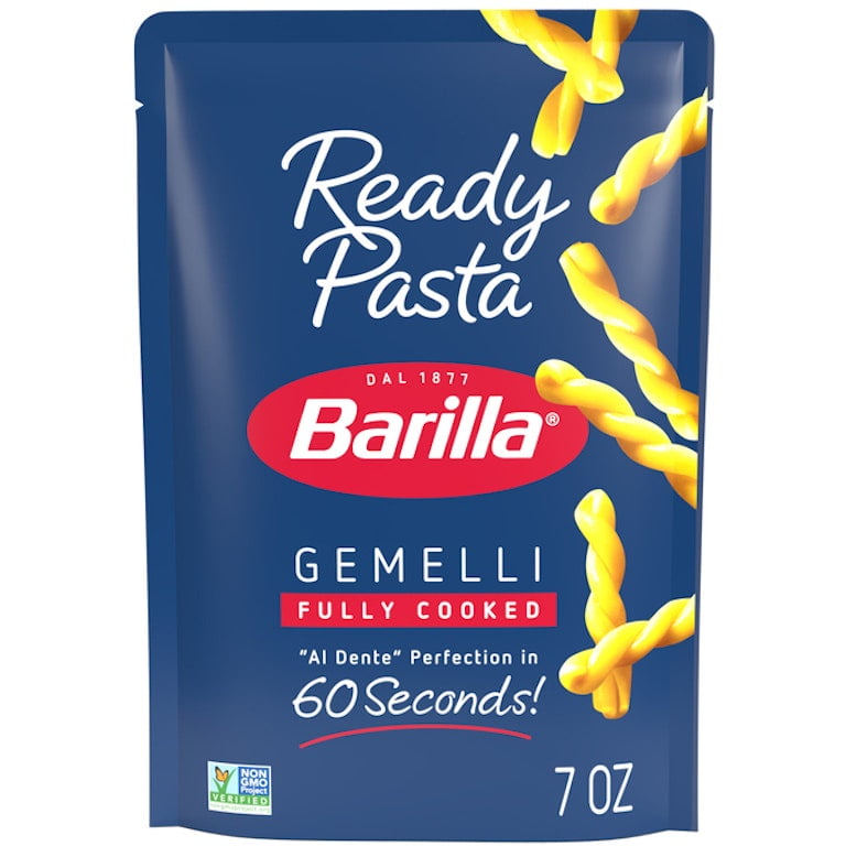 Barilla Ready Pasta, Fully Cooked Gemelli Pasta, Non-GMO & Kosher ...