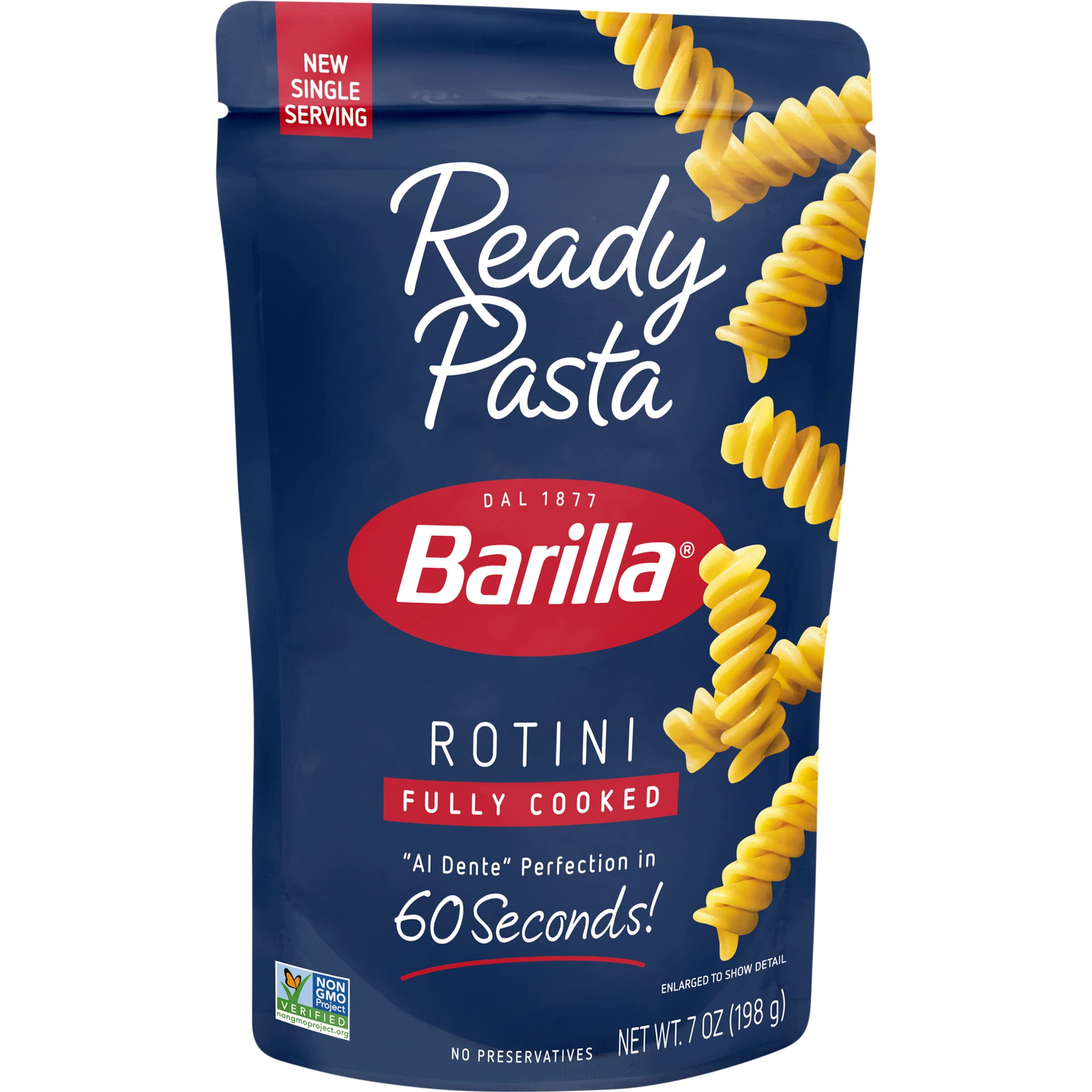 Barilla Ready Pasta Fully Cooked Rotini (Pack of 3) - Walmart.com