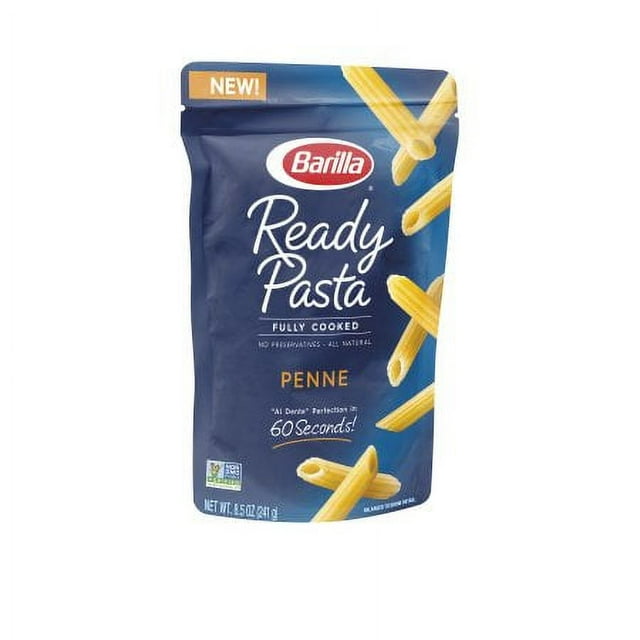 Barilla Penne Ready Pasta, 7.0 oz Package, Fully Cooked Al Dente, 60 ...