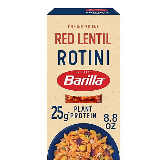 Barilla Red Lentil Rotini Pasta - 8.8 Oz Pack of 2 - Walmart.com