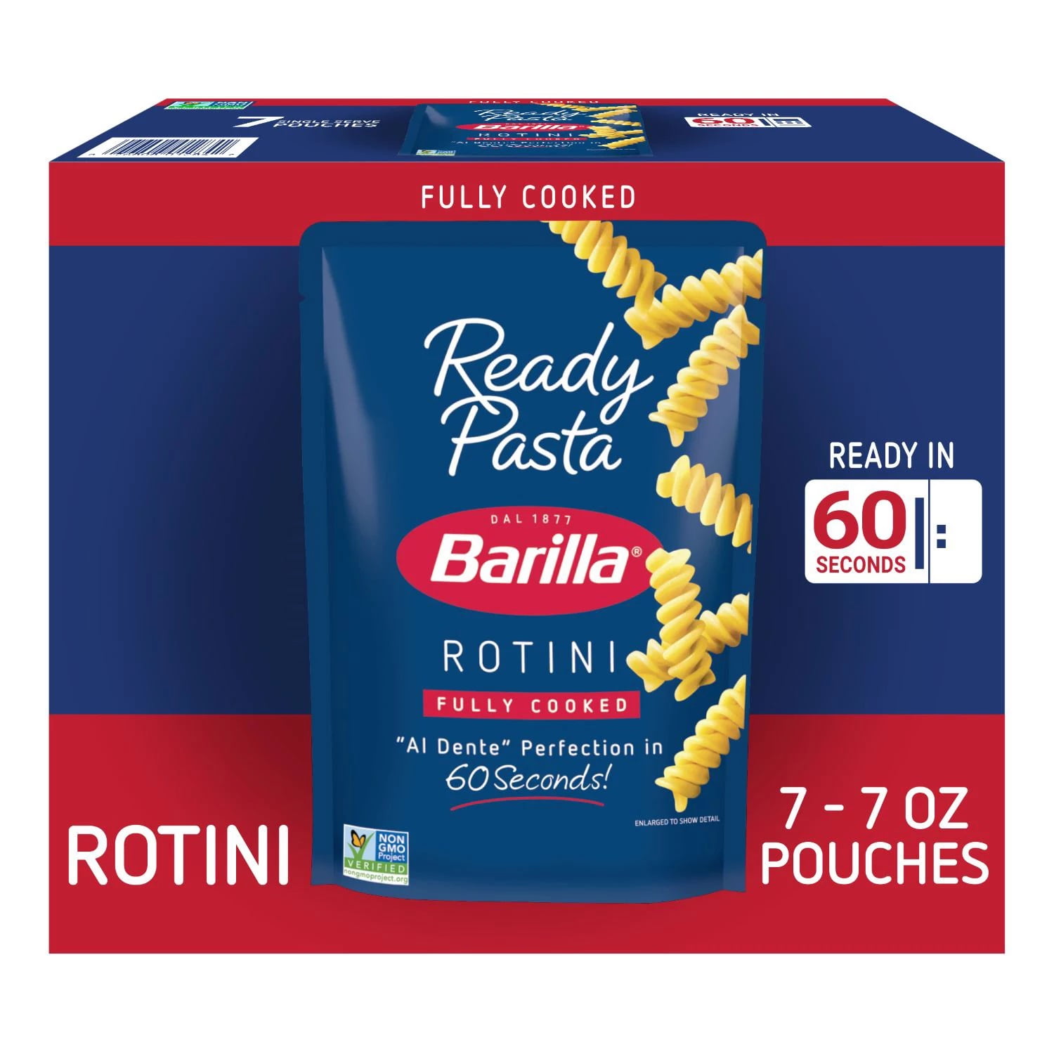 Barilla Ready Pasta Rotini, 7 Ounce (Pack of 7) - Walmart.com